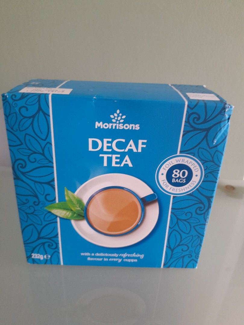 Morrisons Decaf Tea, Food & Drinks, Beverages on Carousell
