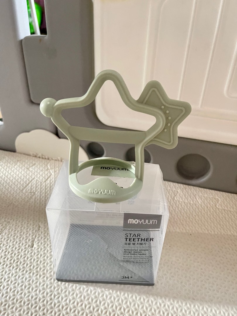 MOYUUM Korean Brand Teether, Babies & Kids, Infant Playtime on Carousell
