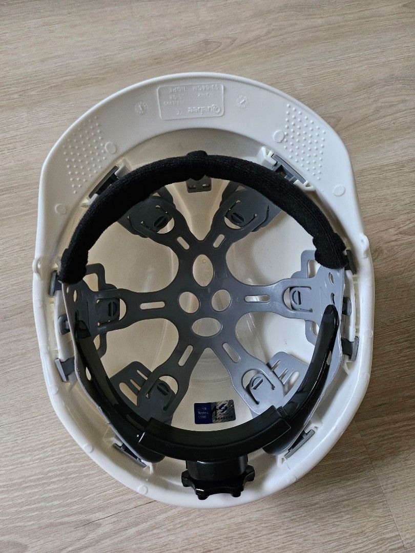 MSA helmet and safety shoe, Men's Fashion, Footwear, Boots on Carousell