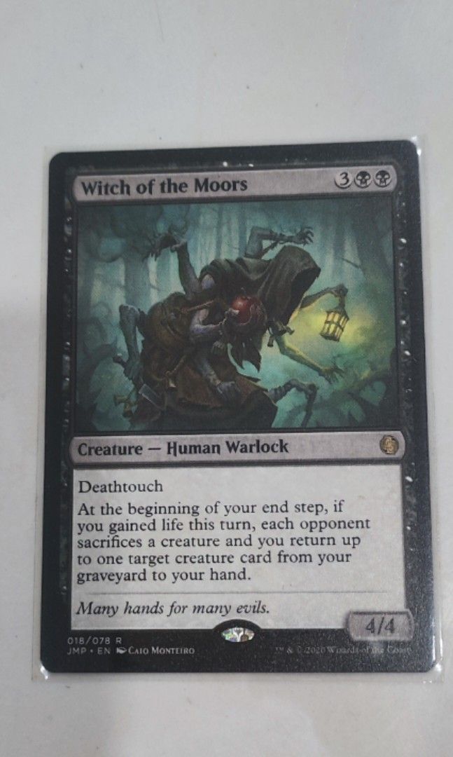Mtg witch of the moors jumpstart, Hobbies & Toys, Toys & Games on Carousell