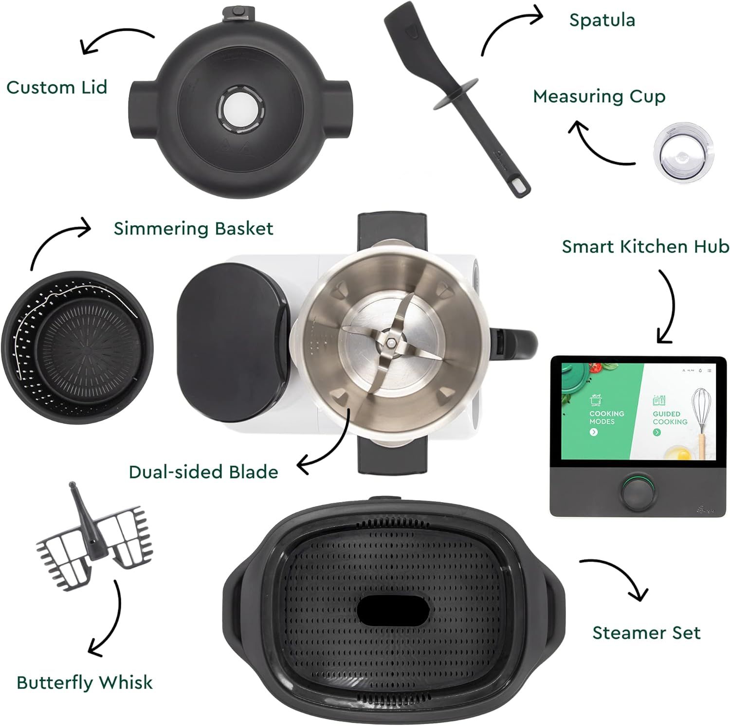 Multo By CookingPal, Smart Compact Countertop Multi-Functional ...