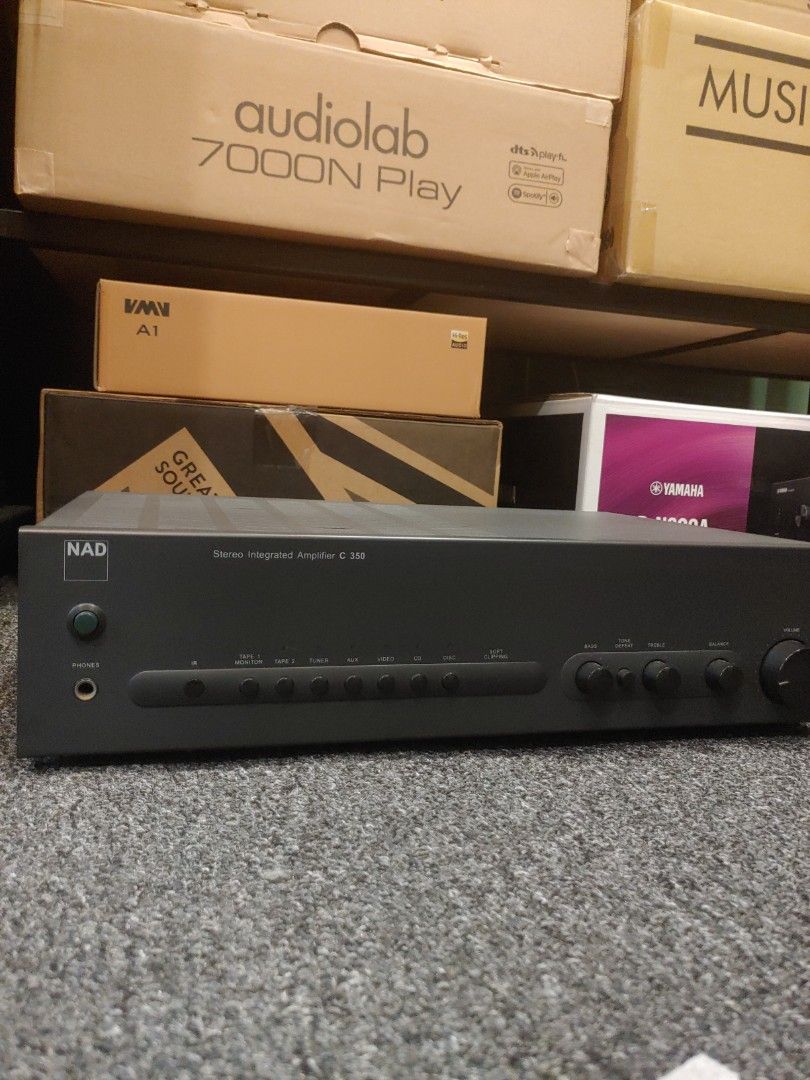 NAD C350 Musically involving, Dynamic and Natural Sounding Warm ...