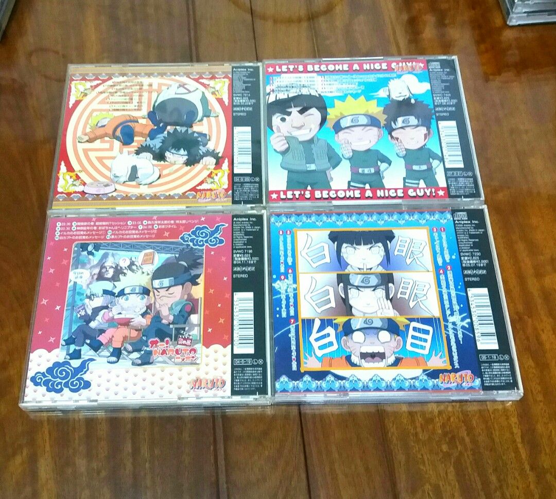 NARUTO DJCD #火影忍者 #全日語 #CD, 興趣及遊戲, 音樂、樂器 & 配件, 音樂與媒體 - CD 及 DVD - Carousell
