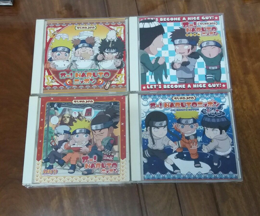 NARUTO DJCD #火影忍者 #全日語 #CD, 興趣及遊戲, 音樂、樂器 & 配件, 音樂與媒體 - CD 及 DVD - Carousell