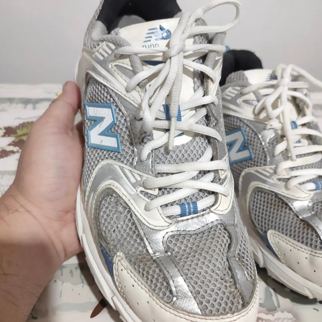 New Balance 530 Steel Blue, Men's Fashion, Footwear, Sneakers on Carousell