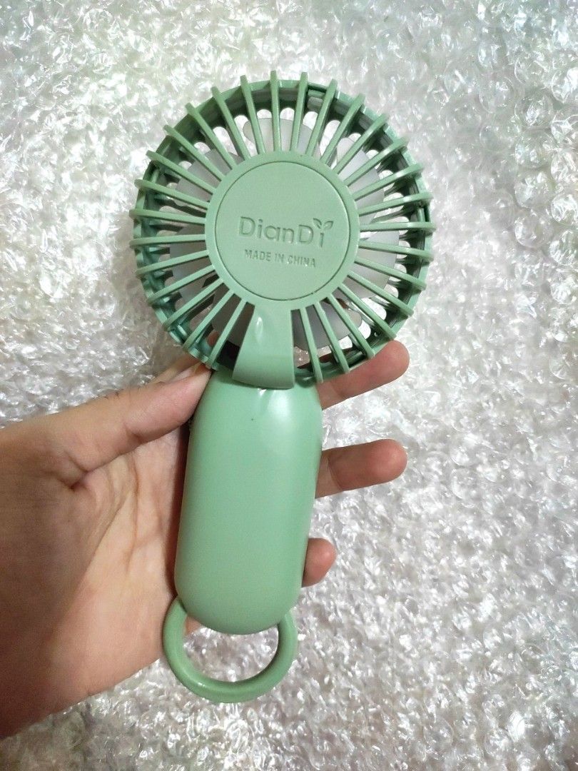 New Cute Hand fan with Micro USB cable, Furniture & Home Living ...