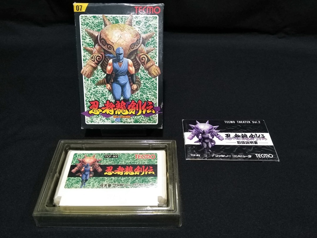 Nintendo Famicom Family Computer Ninja Ryukenden, Video Gaming, Video ...