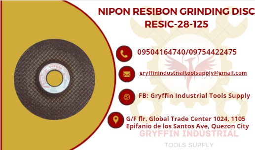 NIPON RESIBON GRINDING DISC RESIC-28-125, Commercial & Industrial ...