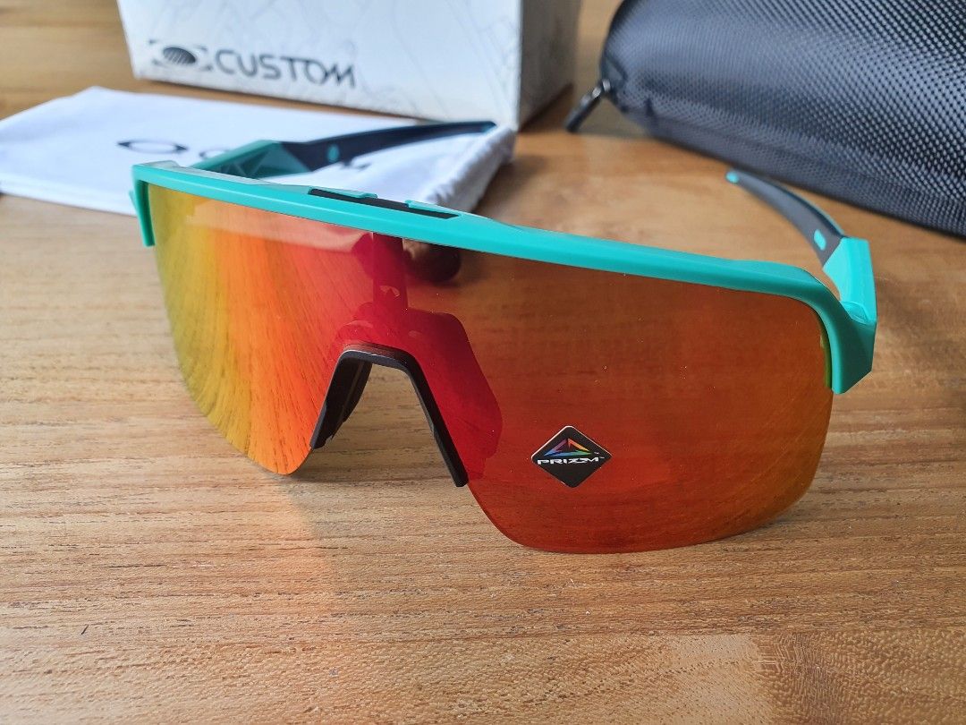 RARE Oakley Sutro Lite Celeste Prizm Ruby Custom, Men's Fashion ...