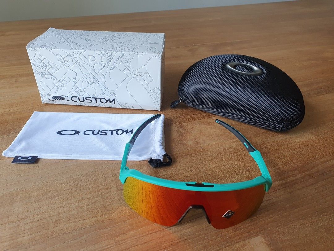 RARE Oakley Sutro Lite Celeste Prizm Ruby Custom, Men's Fashion ...