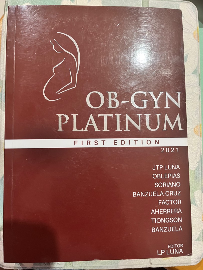 OB-GYN Platinum book 1st Edition, Hobbies & Toys, Books & Magazines, Textbooks on Carousell