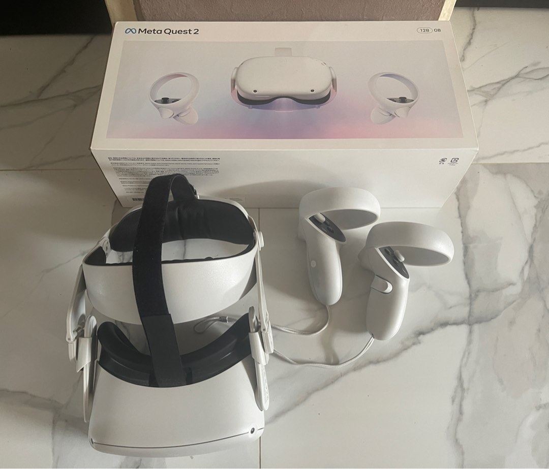 Oculus Quest 2 (128GB), Video Gaming, Gaming Accessories, Virtual ...