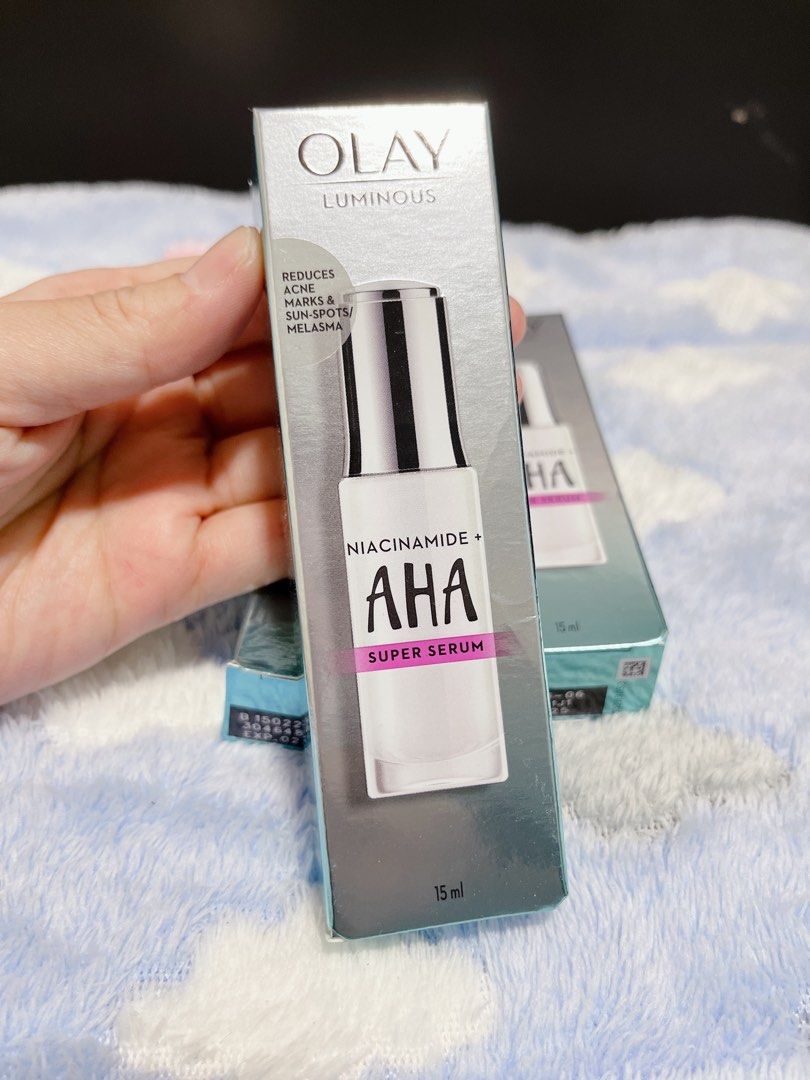 OLAY niacinamide AHA super serum, Beauty & Personal Care, Face, Face ...