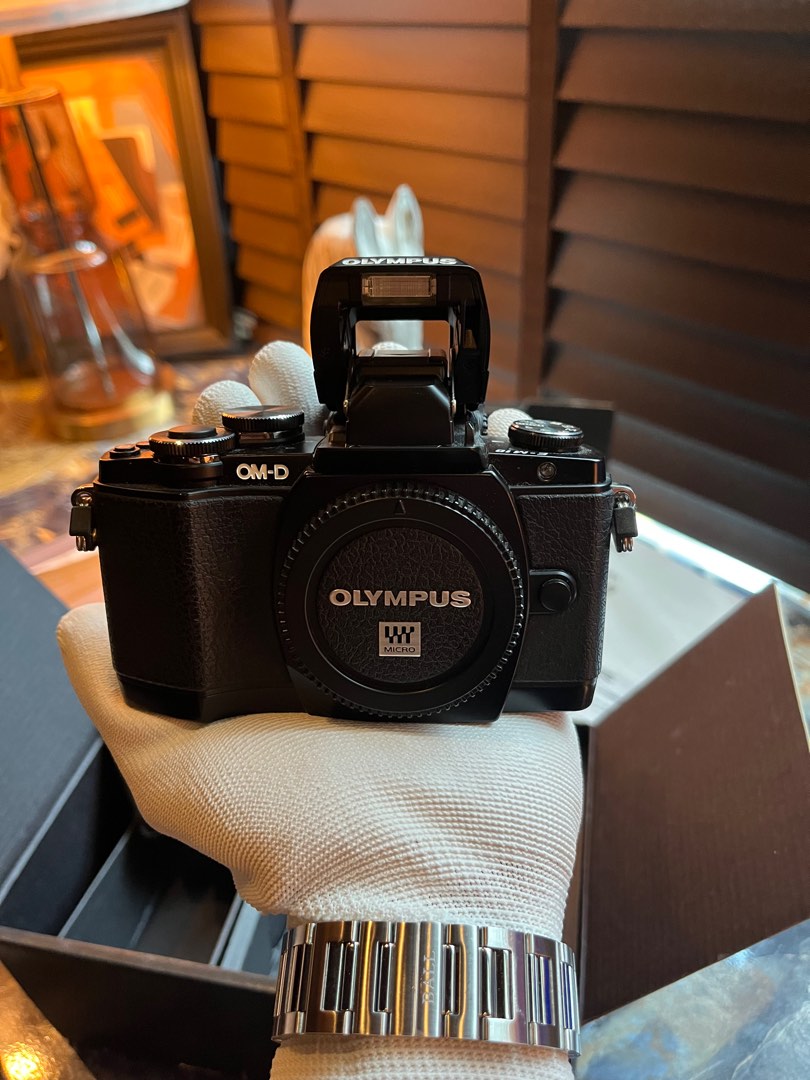 Olympus OM-D E-M10 (Rare Vintage look) Mirrorless Camera, Photography ...