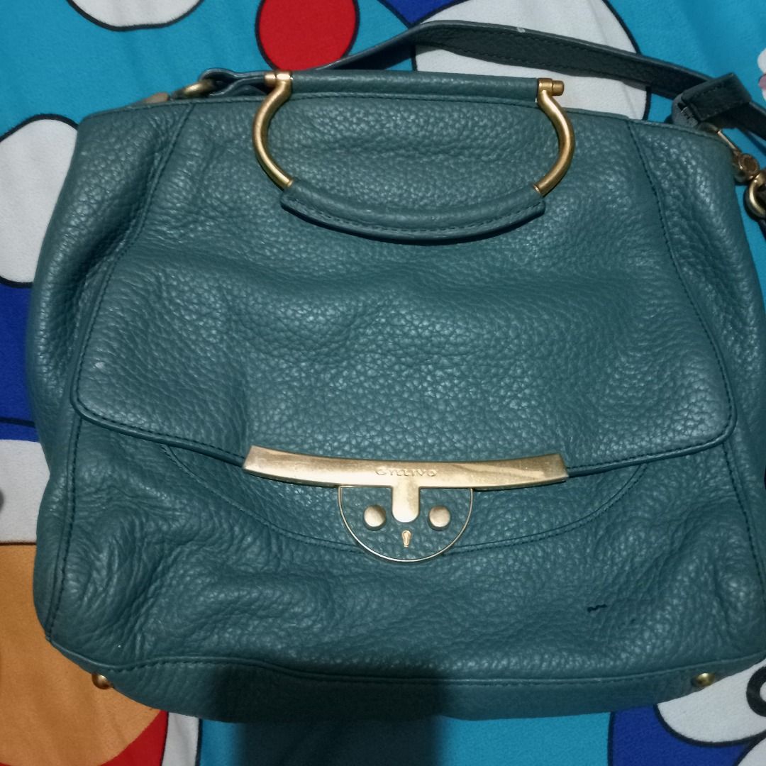 Original Gillivo Authentic Leather preloved, Women's Fashion, Bags ...