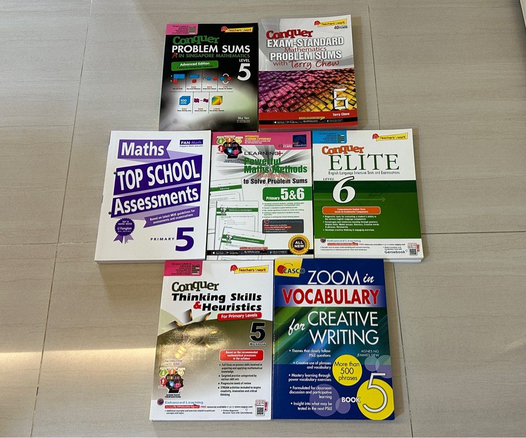 PSLE P5 P6 Conquer SAP Fan-Maths ZOOM CASCO English Maths, Hobbies ...