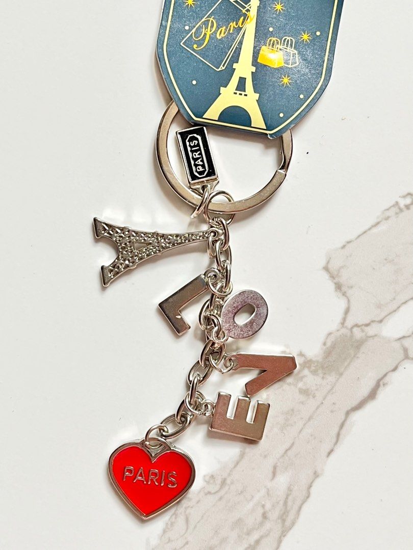 Paris Keychain, Hobbies & Toys, Travel, Travel Essentials & Accessories ...