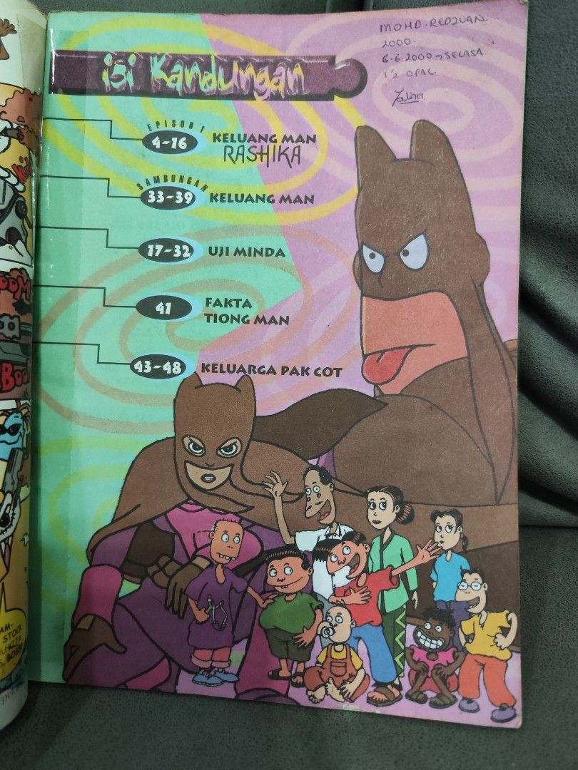 Pengembaraan Keluang Man dan Tiong Man edisi 1, Hobbies & Toys, Books ...