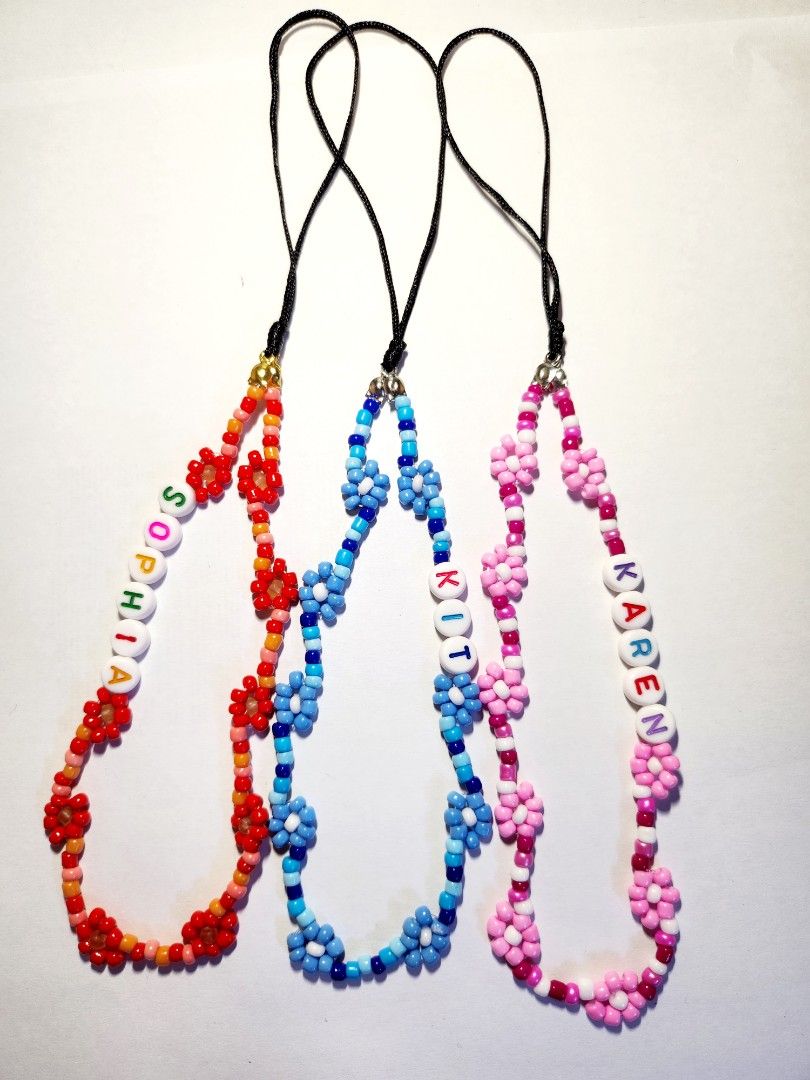 Personalized handphone strap, Women's Fashion, Watches & Accessories ...