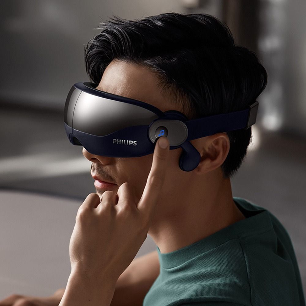 Philips PPM2702 Eye Massager Hot Compress Airbag Press Eye Mask ...
