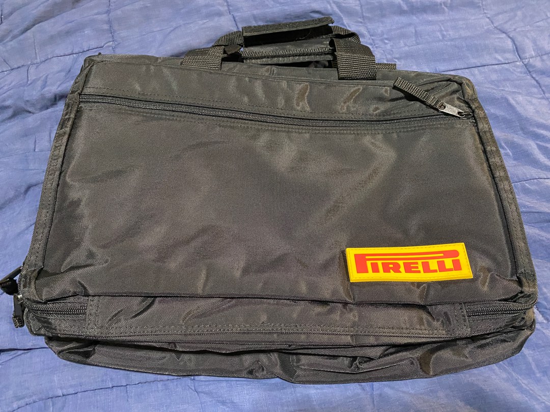 Pirelli overnight laptop office bag, Men's Fashion, Bags, Briefcases on ...