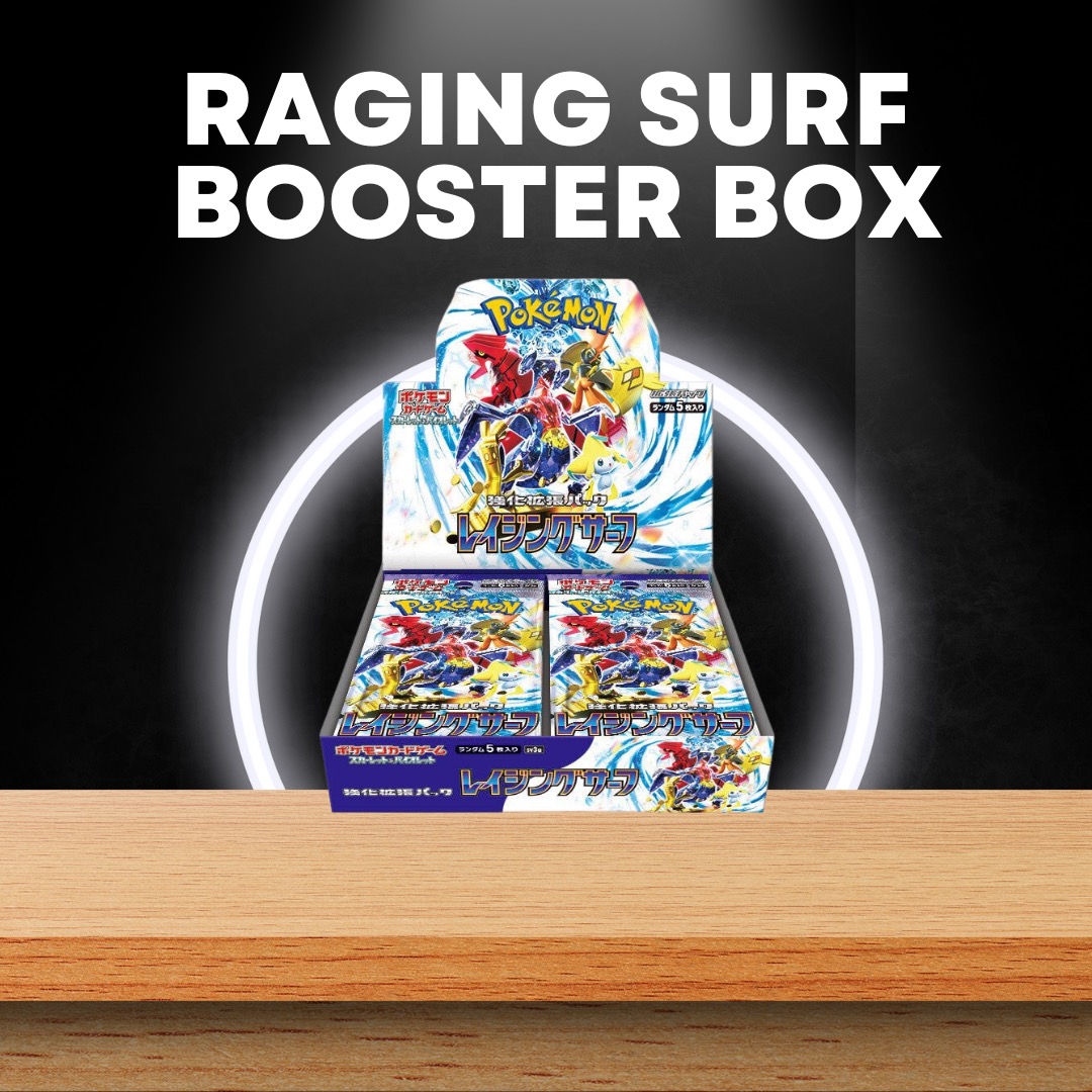 [Ready Stock]Pokemon Japan Tcg Raging Surf Booster Box, Hobbies & Toys ...