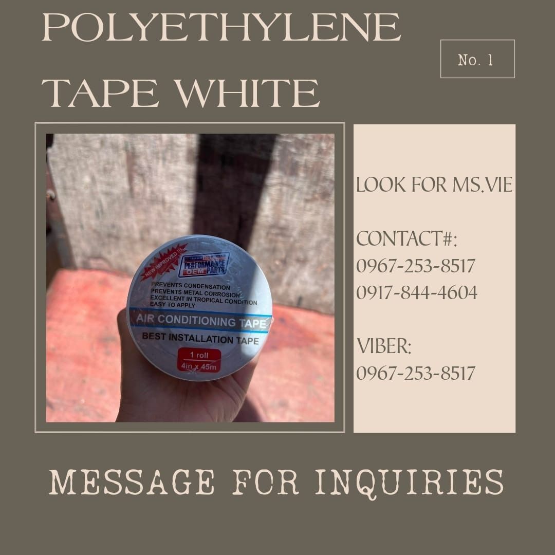 POLYETHYLENE TAPE WHITE, Commercial & Industrial, Industrial Equipment ...
