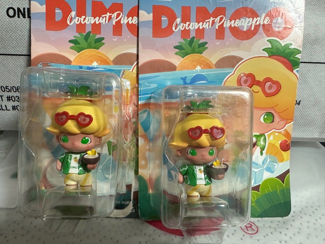 Popmart dimoo pineapple, Hobbies & Toys, Toys & Games on Carousell