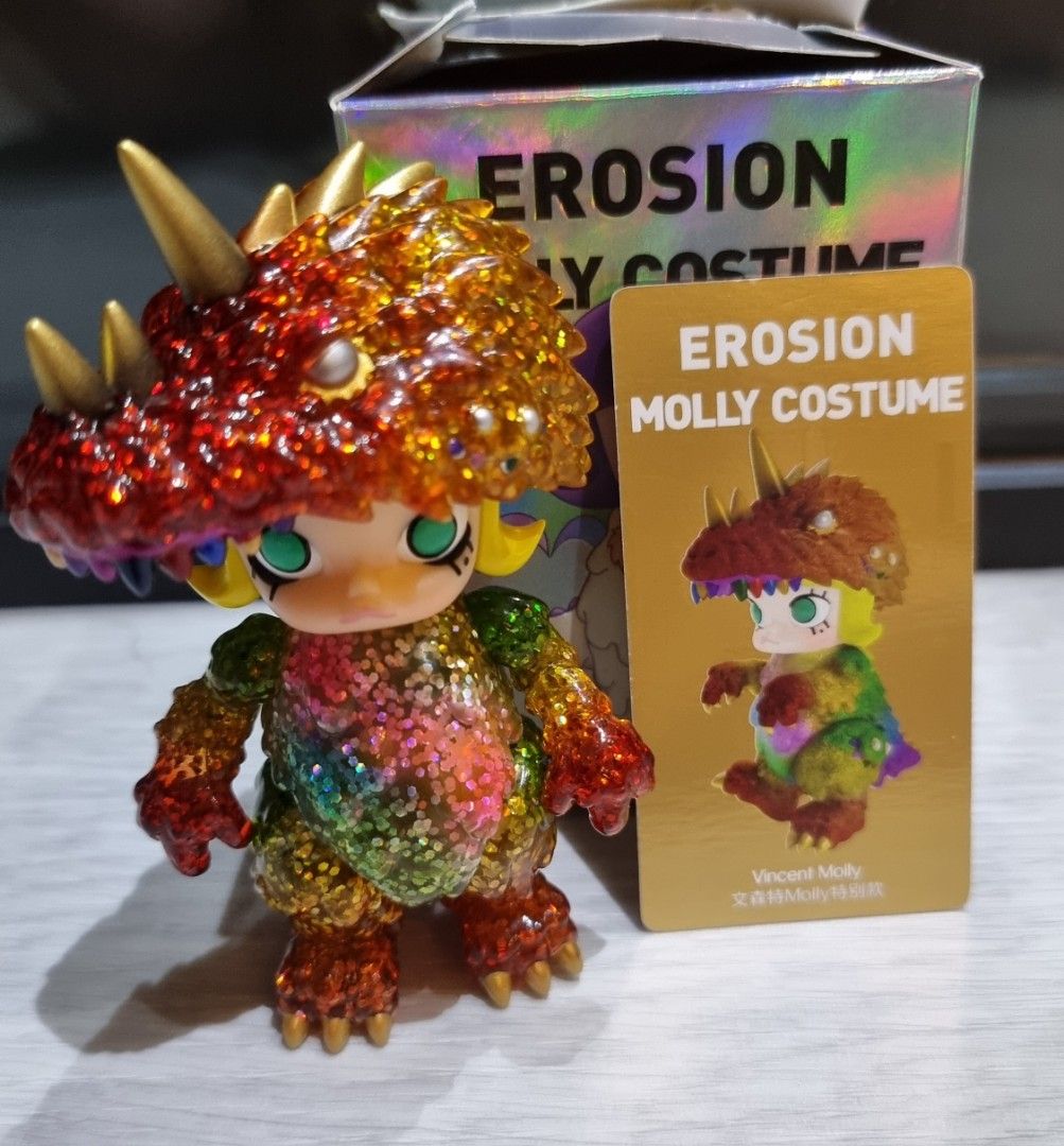 Popmart Instinctoy Erosion Molly Costume Vincent Special, Hobbies ...