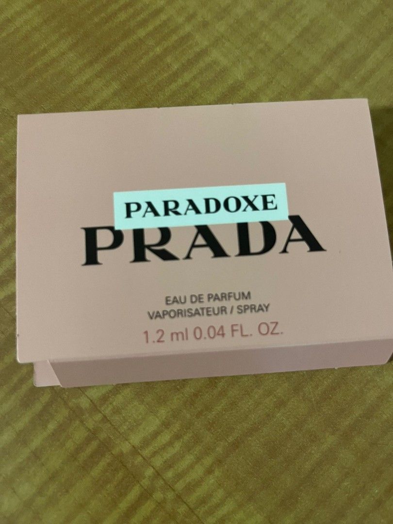 Prada paradoxe perfume sample, Beauty & Personal Care, Fragrance ...