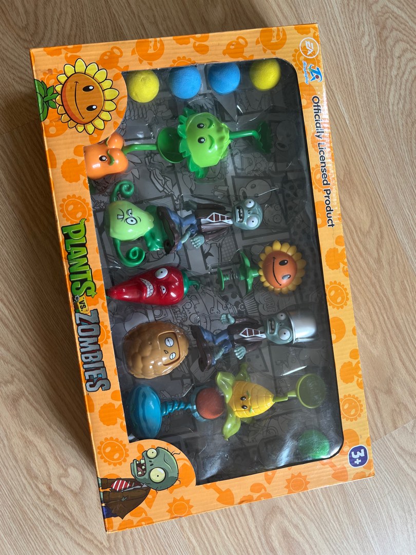 Preloved Plants vs. Zombies Set, Hobbies & Toys, Toys & Games on Carousell