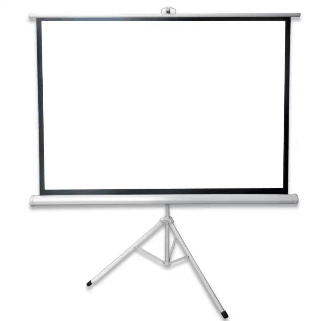 Projector screen with stand - 72 inches, TV & Home Appliances, TV ...