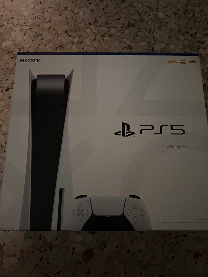 PS5 (DISC) EXPORT SET MODEL CFI-1200A, Video Gaming, Video Game ...