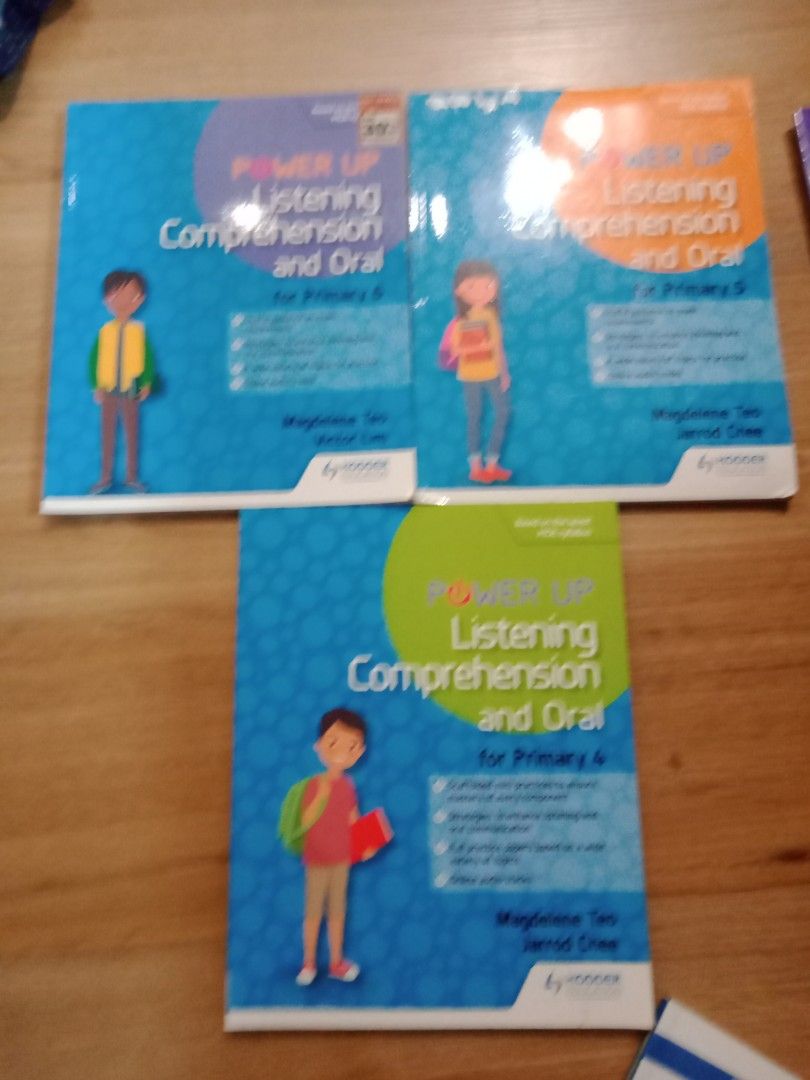 PSLE / P6, 5 & 4 listening comprehension & oral by EPH, MC, CPD, Hodder ...