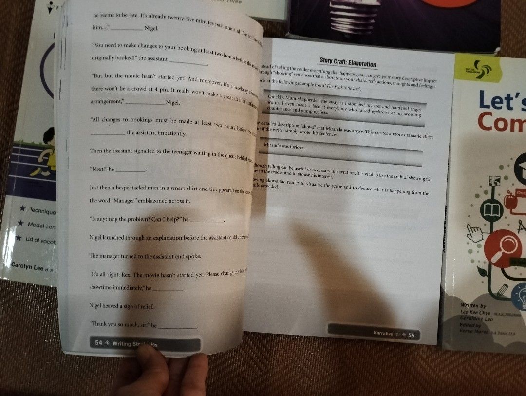 Psle English composition books, Hobbies & Toys, Books & Magazines ...