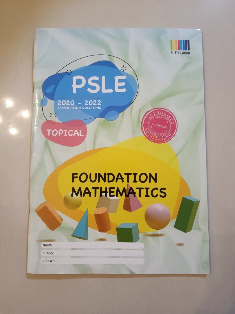 PSLE foundation math Topical 2020-2022, Hobbies & Toys, Books ...