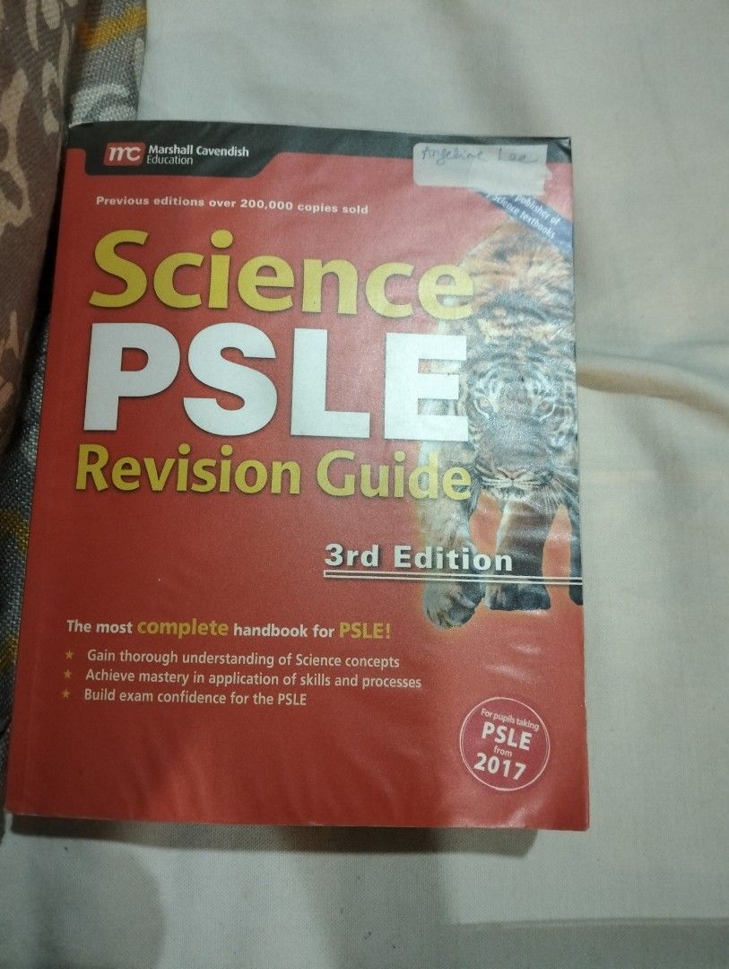PSLE Science revision guide, Hobbies & Toys, Books & Magazines, Textbooks on Carousell