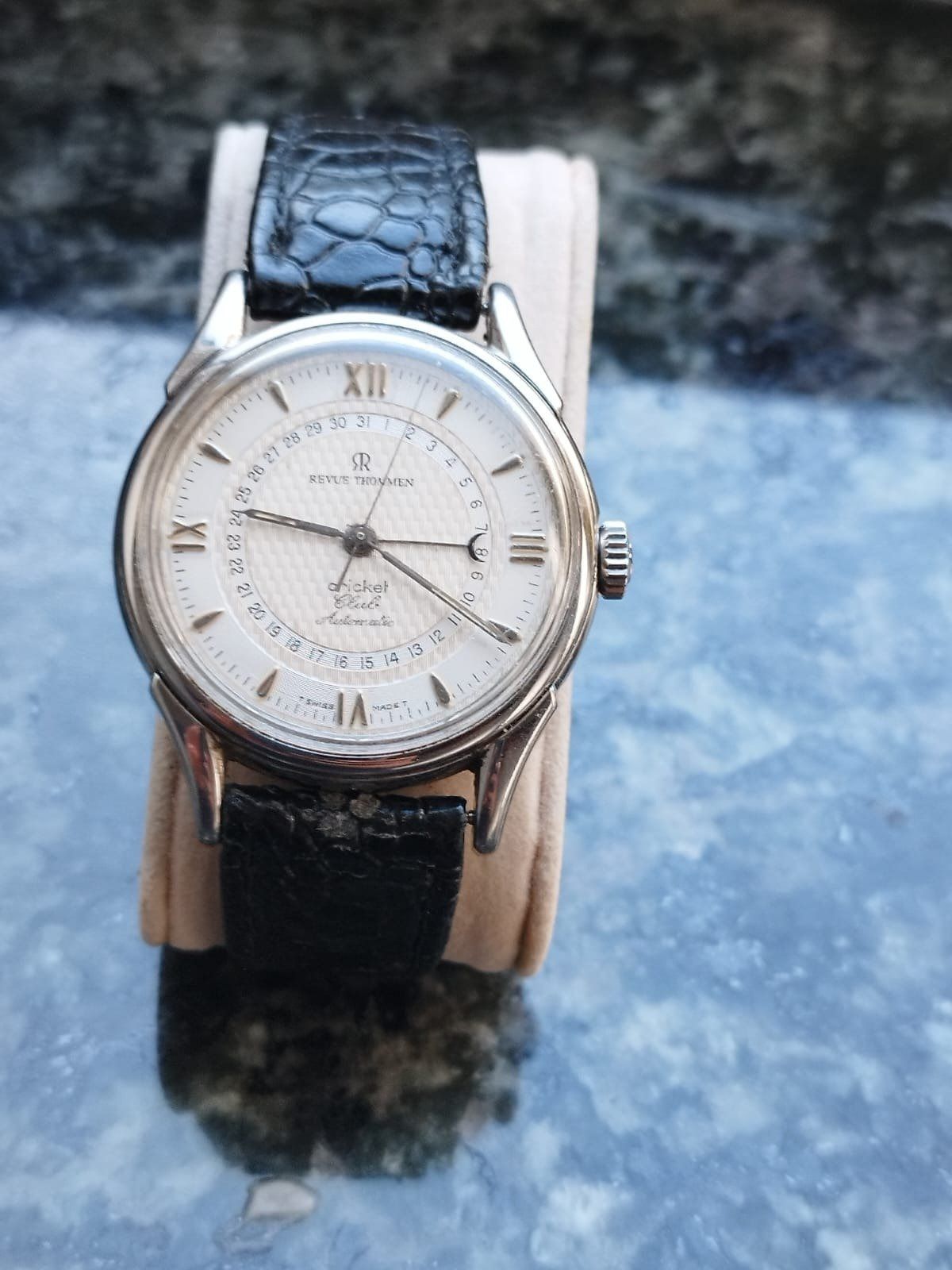 Rare Revue Thommen Cricket Club Watch, Luxury, Watches on Carousell