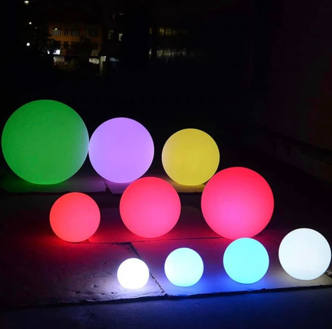 Rechargeable LED Ball Light Waterproof, Furniture & Home Living ...