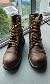Iron ranger red wing steel toe 915, Men's Fashion, Footwear, Boots on ...