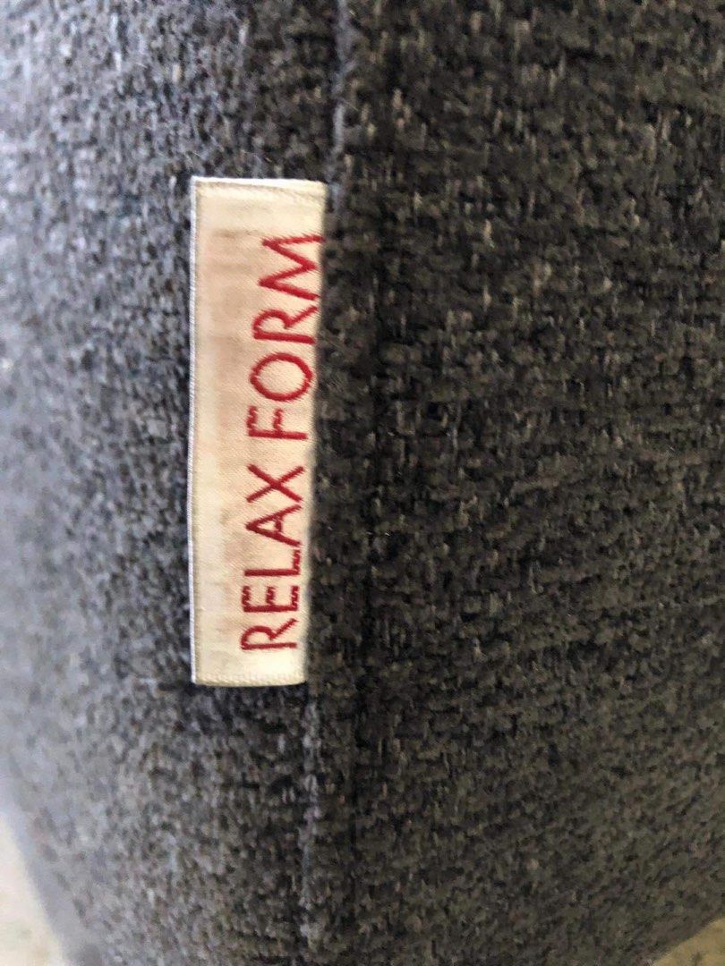 RELAXFORM gray two seater fabric sofa, Furniture & Home Living, Furniture, Sofas on Carousell