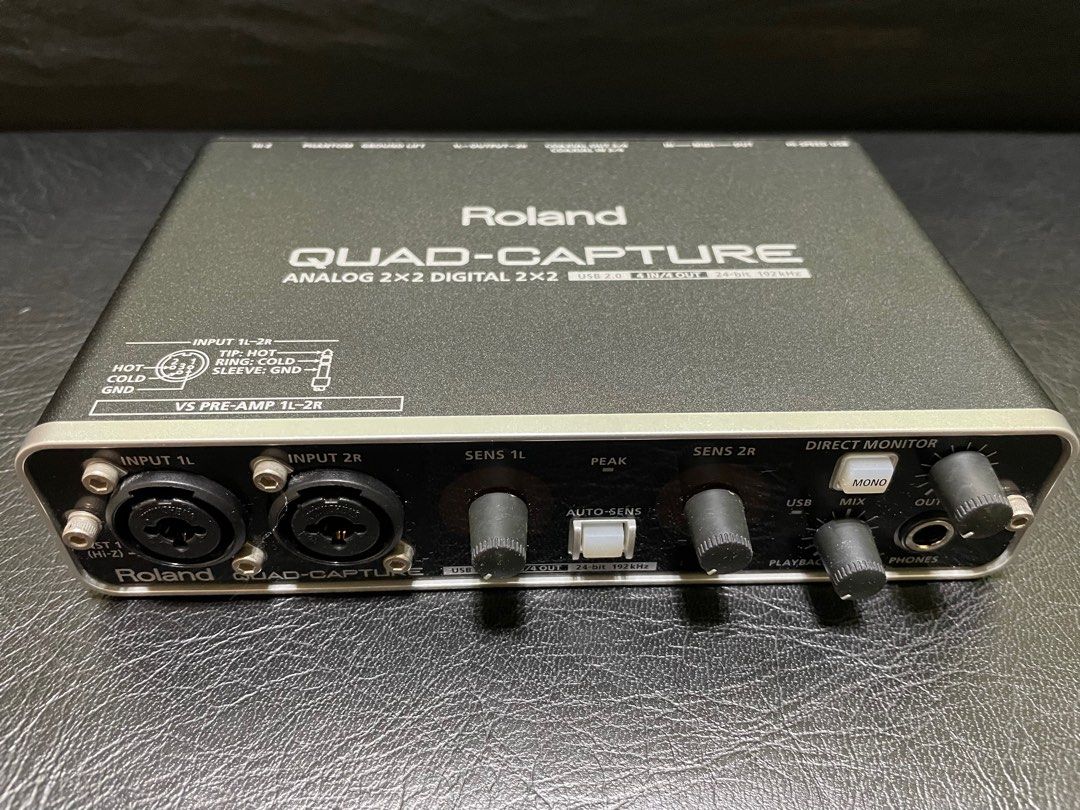Roland Quad Capture USB Audio Interface, Audio, Other Audio Equipment ...
