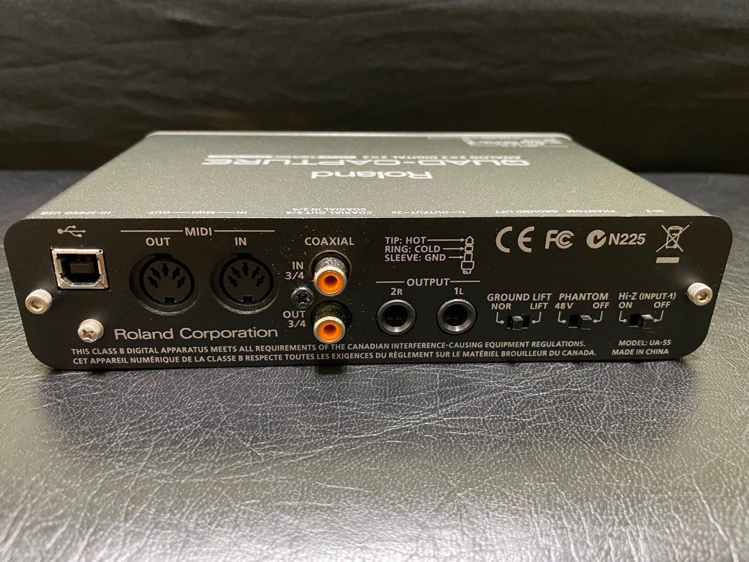 Roland Quad Capture USB Audio Interface, Audio, Other Audio Equipment ...