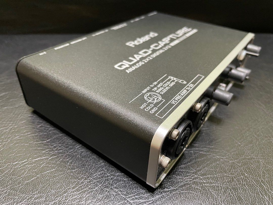 Roland Quad Capture USB Audio Interface, Audio, Other Audio Equipment on Carousell