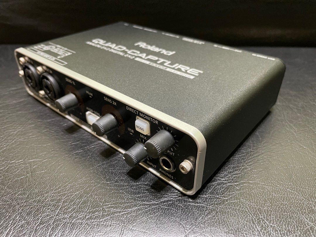 Roland Quad Capture USB Audio Interface, Audio, Other Audio Equipment on Carousell