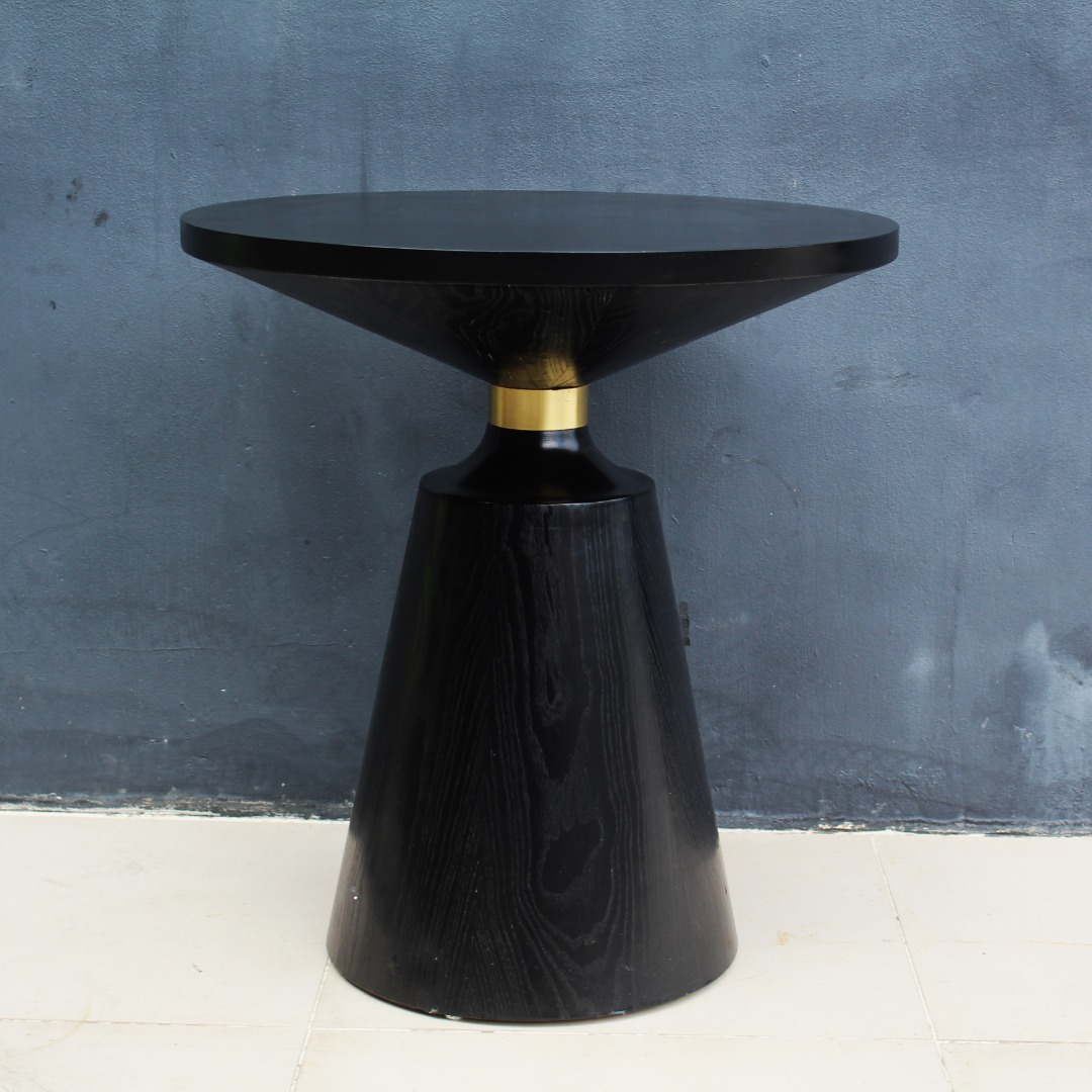 Round Wood Table / Discussion Table / Cafe Table - FRM5174, Furniture ...