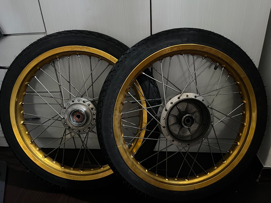 Rxz rim takasago excel japan, Motorcycles, Motorcycle Accessories on ...