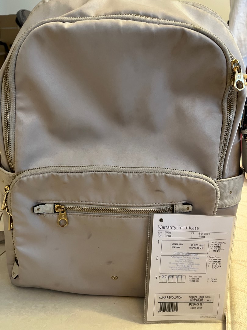 Samsonite Backpack, Women's Fashion, Bags & Wallets, Backpacks on Carousell