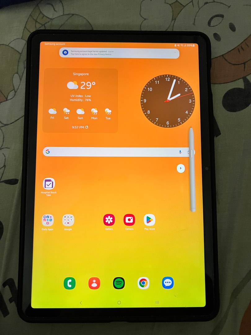 Samsung Galaxy Tab S7 (256GB) (SM-T875), Mobile Phones & Gadgets ...