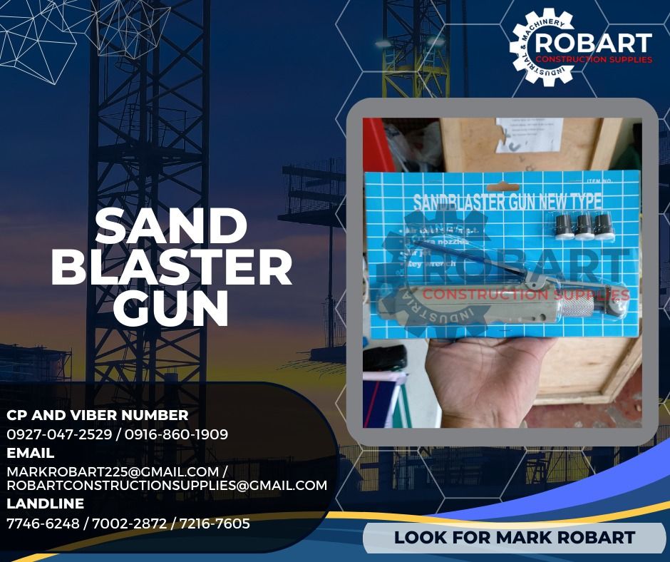 Sand Blaster Gun, Commercial & Industrial, Construction Tools ...